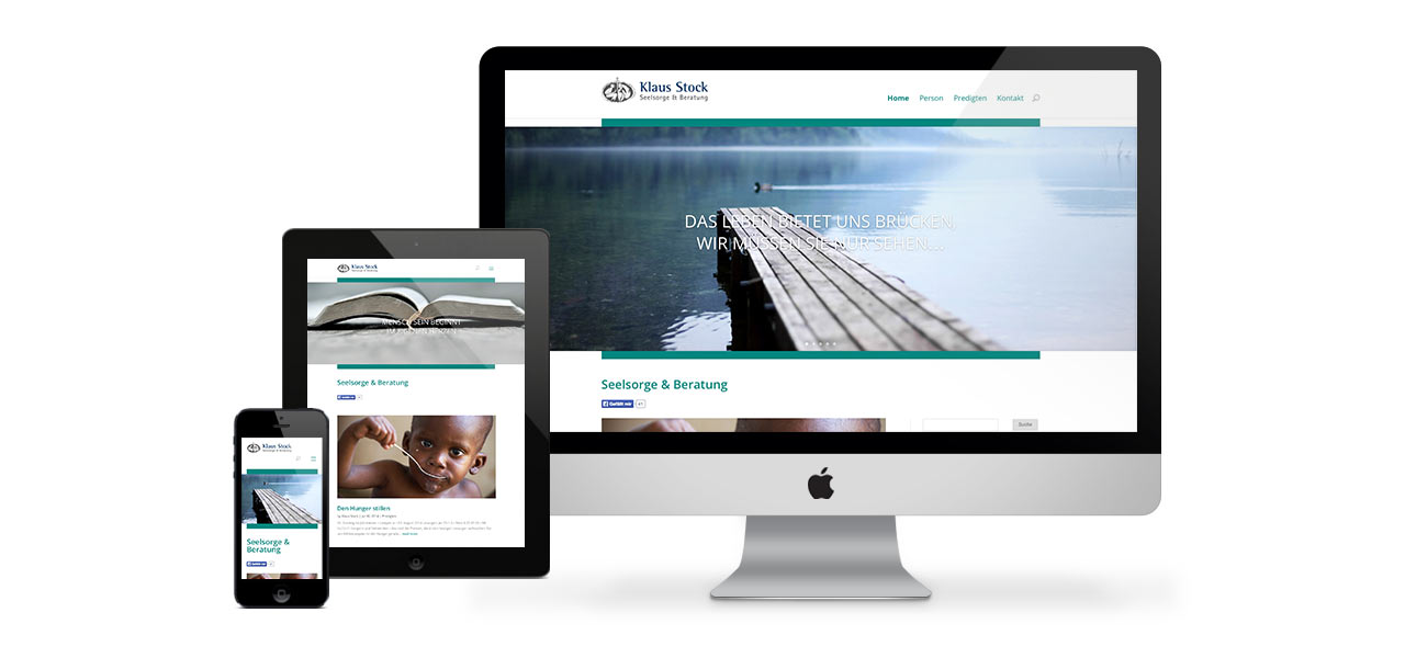 Klaus Stock Seelsorge | AKSIS Werbe- & Internetagentur Ulm
